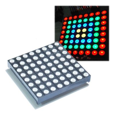 MATRIZ DE LEDS 8X8 RGB CATODO COMUN